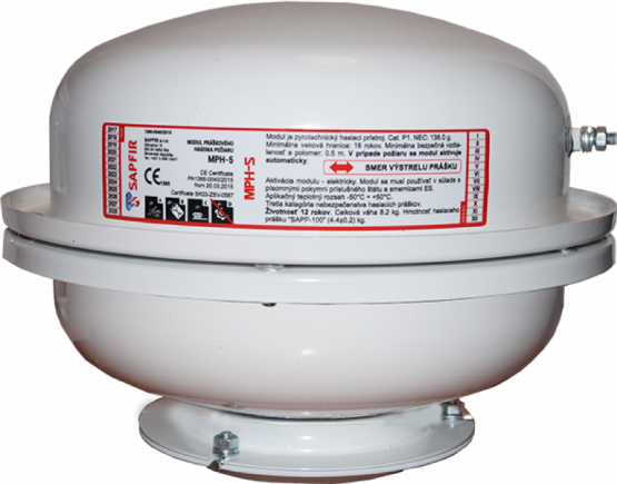 MPH-5 – TUNGUS – Fire extinguishing systems